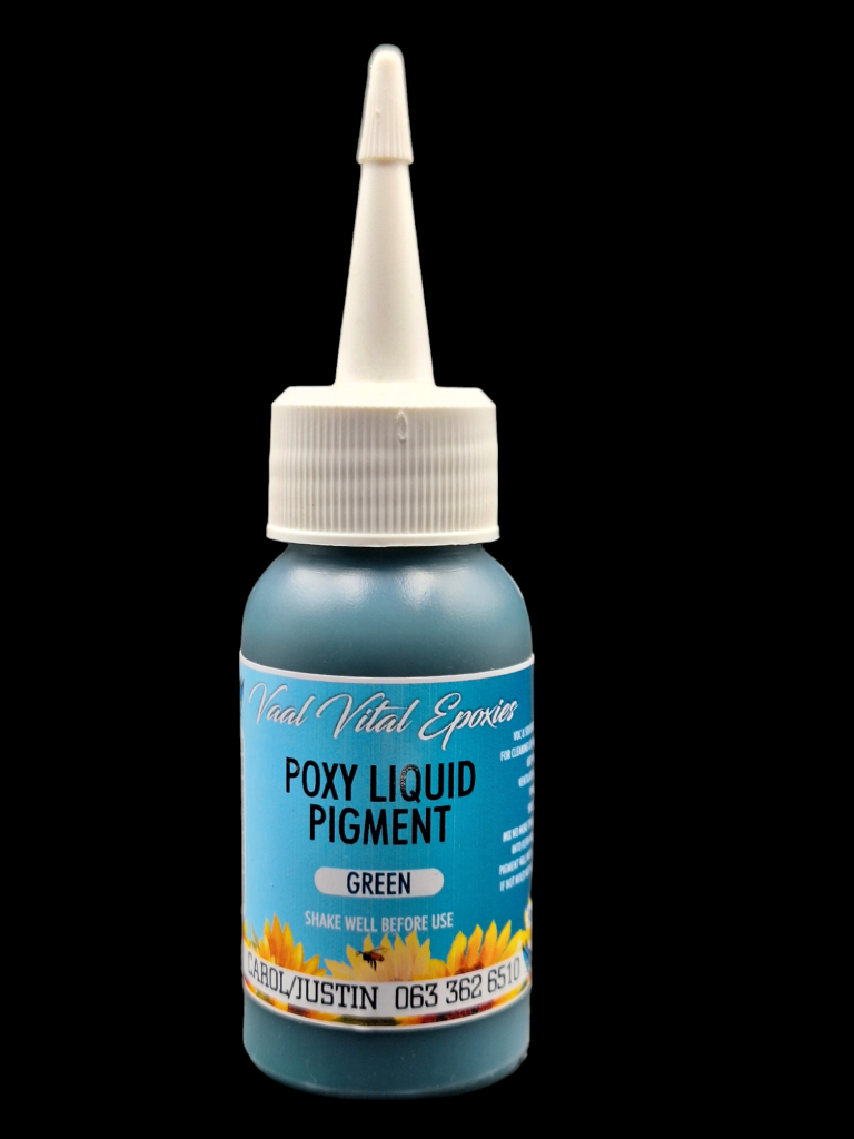 Poxy Liquid Pigment Green – Vaal Vital Epoxies